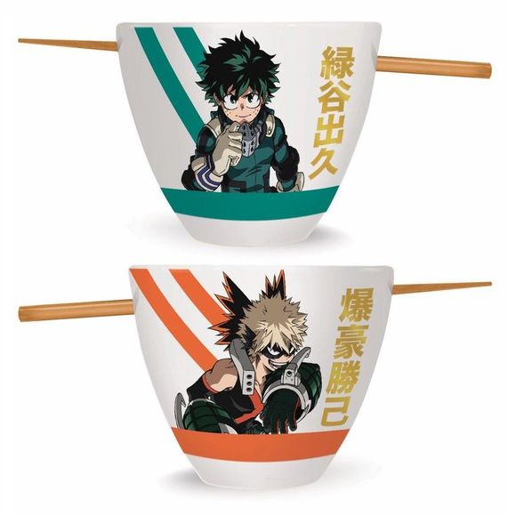 Just Funky | Toys | Just Funky Izuku Midoriya Bakugo Ramen Bowl With ...